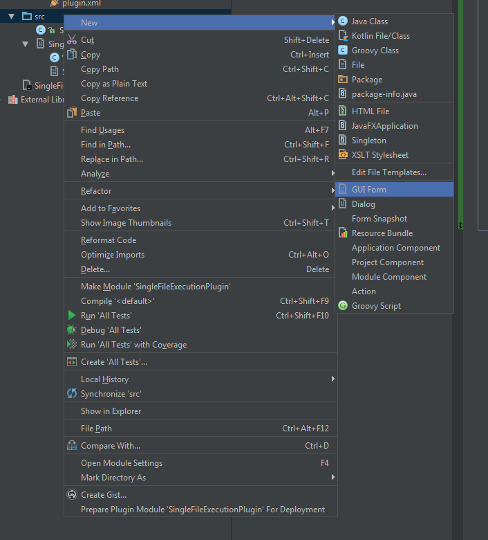 Intellij Plugin Development Introduction Gui Form Designing 7667