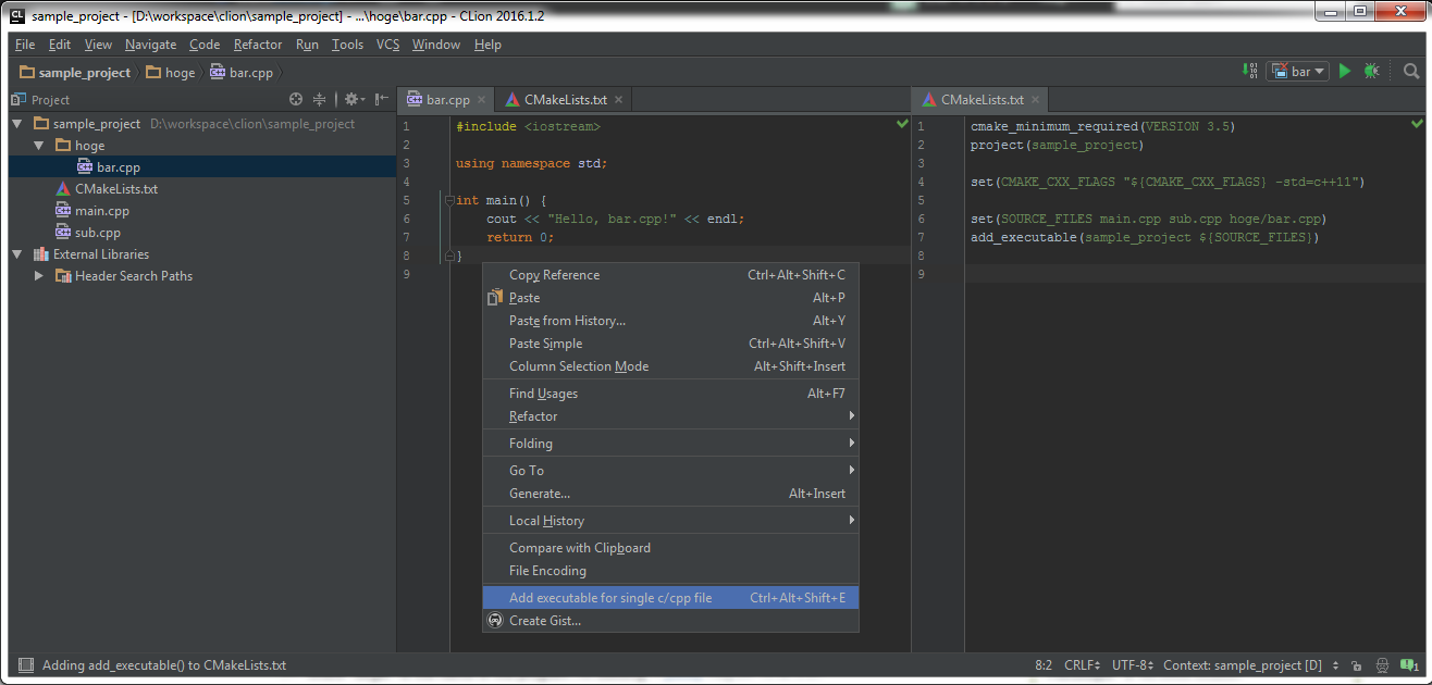 C/C++ Single File Execution Plugin - corochannNote