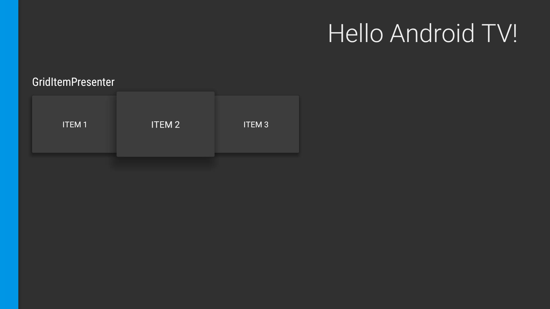 Construction of BrowseFragment– Android TV application hands on tutorial 2